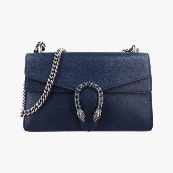 Gucci | Bags | Gucci Dionysus Blue Leather 40249e025876486 | Poshmark